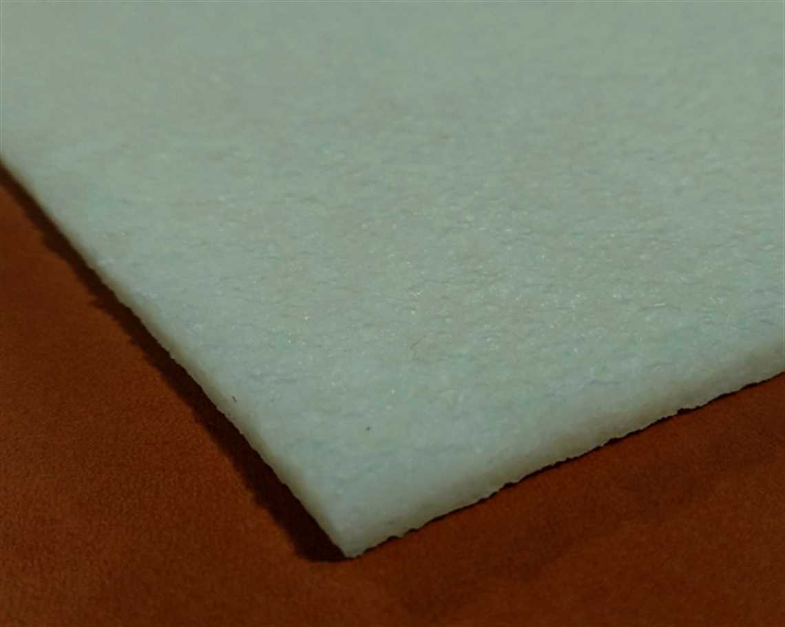 THICK CREPE RUBBER SHEETS 10MM - SHEET SIZE 90 X 33 CM