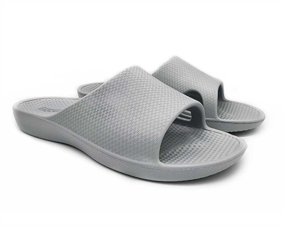 Archline Rebound Orthotic Slides Size EURO 40 Stone Grey