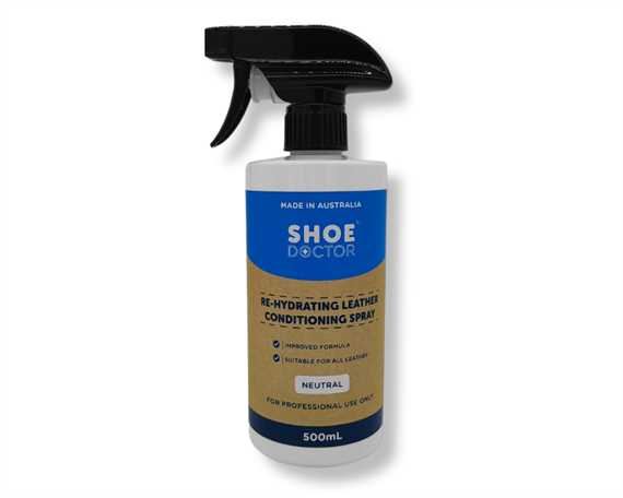 SHOE DOCTOR RE-HYDRATING LEATHER CONDITIONING SPRAY 500mL (professional ...