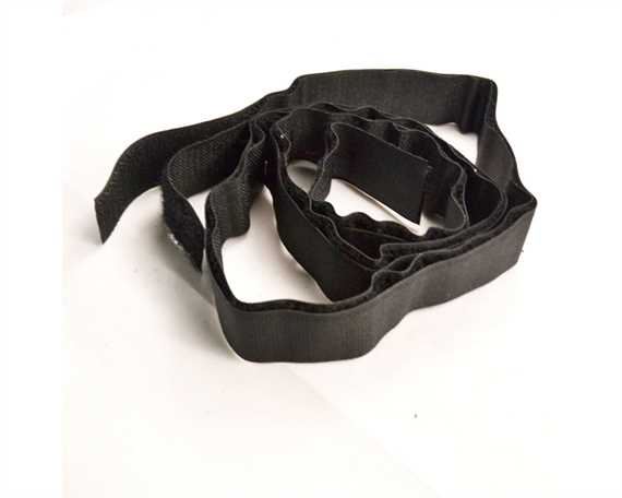 MINIT VELCRO STRIP BLACK 25MM HOOK & LOOP